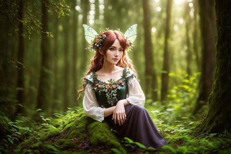 Premium Ai Image Beautiful Inhabitant Of The Forest Mythical