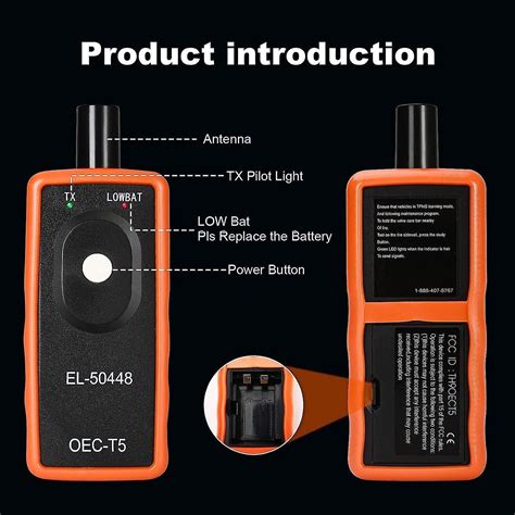 TPMS Relearn Tool For GM Auto Tire Pressure Monitor System Sensor Activation TPMS Reset Tool OEC