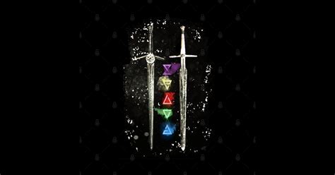 The Witcher Swords And Symbols Witcher Sticker Teepublic