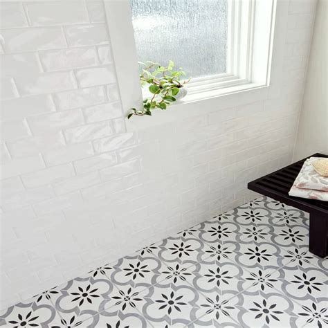 Msi Whisper White Glazed Handcrafted Polished Ceramic Subway Tile 3x6