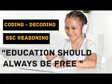SSC Reasoning Topic Coding Decoding Question How To Solve Coding Decoding Questions YouTube