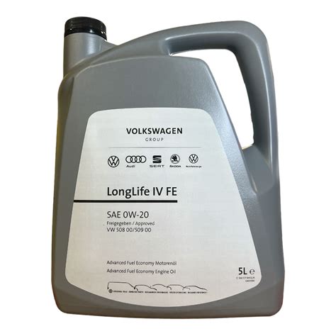 5 Liter ORIGINAL VW LONGLIFE IV 0W20 Motoröl 0W-20 – Levoil