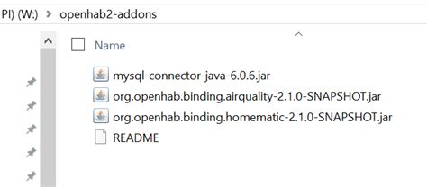 How Can I Install Homematic Binding With The Version 21 Latest Snapshot Bindings Openhab