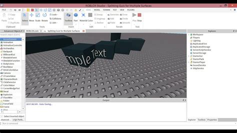 wrapping a surfacegui to many surfaces in roblox youtube