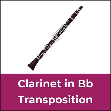 Transposition For Clarinet In B Flat A Music Theory Guide