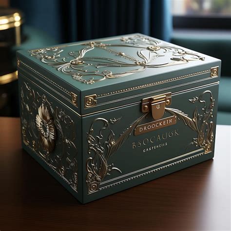 Premium Photo Creative Of Luxurious Box Packaging Showcase The