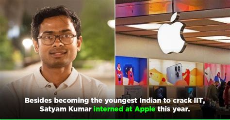 Iit At 13 Apple At 24 Meet Prodigy Satyam Kumar