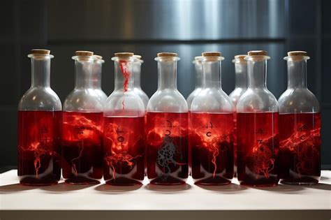 Premium AI Image Blood In The Lab Scientific Exploration Blood