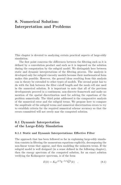 PDF Numerical Solution Interpretation And Problems