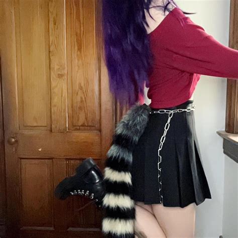 Raccoon Cosplay Set Raccoon Goth Cosplay Depop