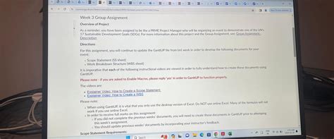 solved week 3 ﻿group assignmentoverview of projectas a
