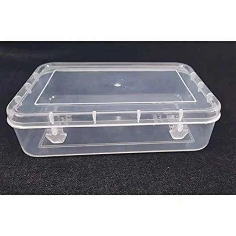 Transparent Rectangular Plastic Box At 28 Piece Clear Plastic Box In Pune ID 2855191551197