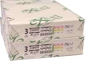 3 Part Paper Excel One Carbonless 3 Part Forward Paper Whitecanary