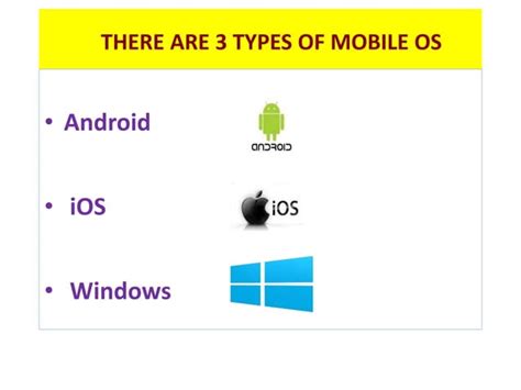 Comparison Of Mobile Operating Systems Ppt