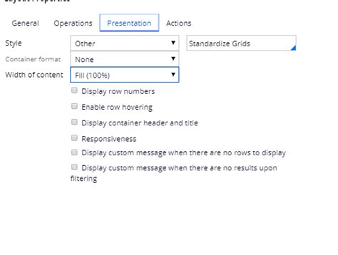 Column Alignment Issue In Table Layout With Progressive Pagination Support Center