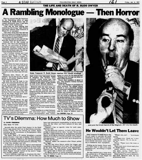 The Shocking Case Of R Budd Dwyer A Public Tragedy Unfolded