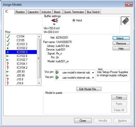 TUSB IBIS Model And Hyperlynx Simulation Interface Forum Interface TI E E Support Forums