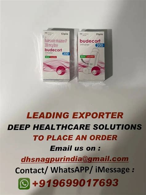 Budecort Budesonide 200 Mcg Inhaler 1 Treatment Asthma At Rs 500