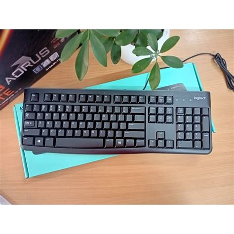 Genuine Logitech K120 Wired Keyboard Shopee Philippines