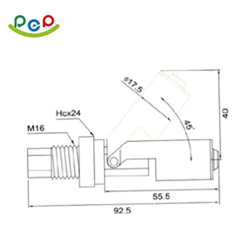 Ptfe Plastic Float Switch Acid Alkaline Water Level Sensor Interruptor De Nivel Household