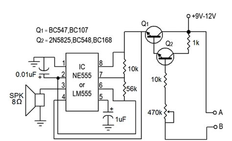 Water Sensor Schematic Relectroniccircuits