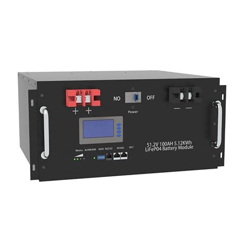 Lifepo4 Rack Mounted Battery Module Voltec Storage Battery Co Limited