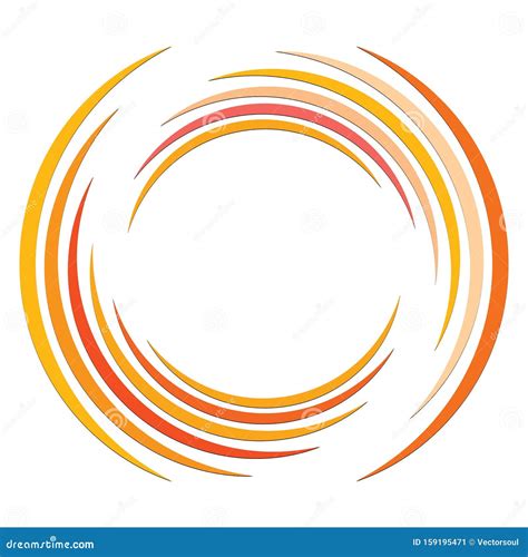 Set Of Concentric Circle Elements Vector Illustration For Sound 68709699