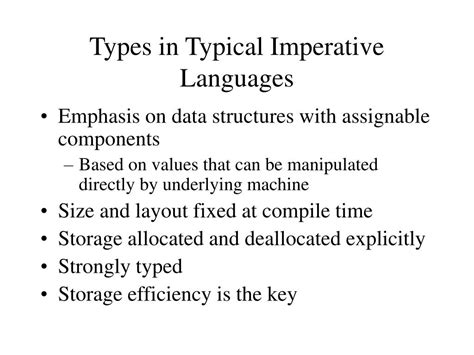 ppt imperative programming powerpoint presentation free download