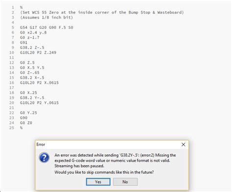 parsing issues · issue 727 · winder universal g code sender · github