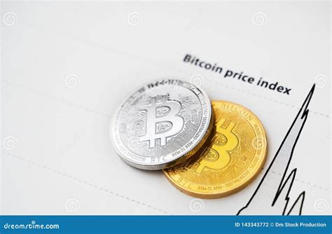 Bitcoin Price Index Stock Photo Image Of Cryptography