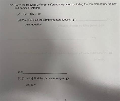 solved 23 solve the following 2 { text {nd }}