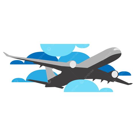 구름을 통해 비행하는 그림 벡터 나는 비행기 구름 Png 일러스트 및 벡터 에 대한 무료 다운로드 Pngtree