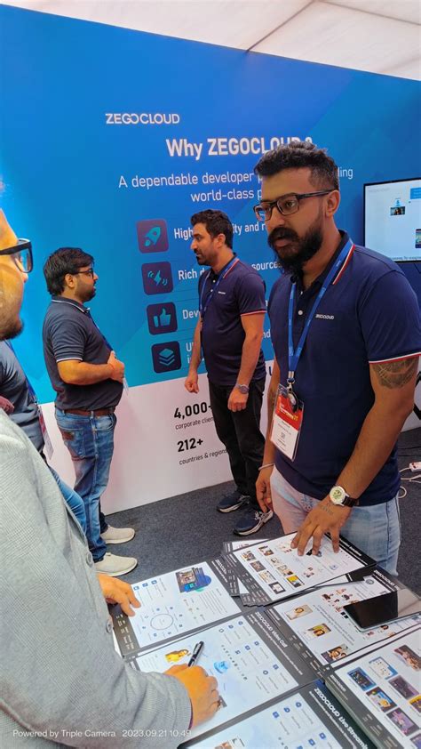 Harsh Parekh On Linkedin Zegocloud At Techsparks Bengaluru Booth S3