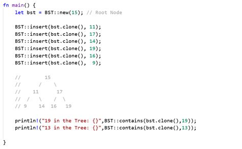 searching in bst rust write a method that searches through… by