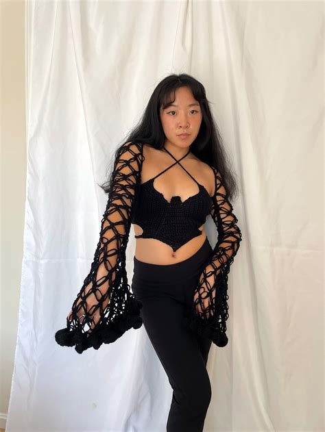 Crochet Bat Corset Pdf Pattern Etsy