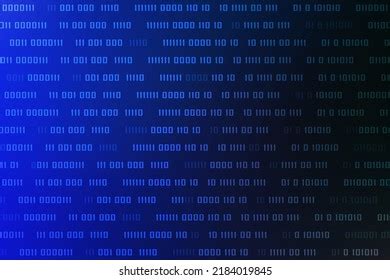 Binary Code Texture On White Background Stock Illustration