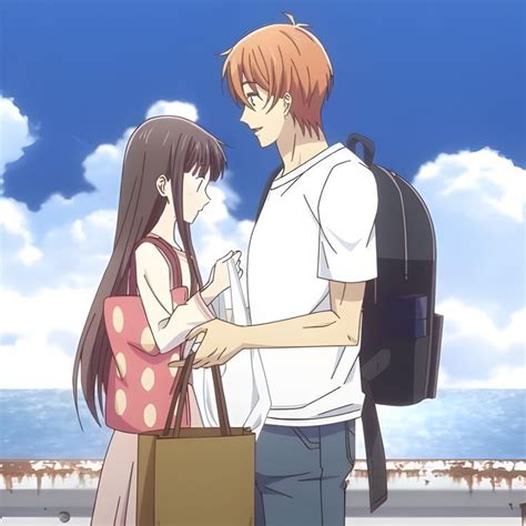 Kyo And Tohru Icon ☻ Fruits Basket Anime Fruits Basket Fruit Basket
