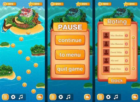 Game Level Map Ui Stock Illustrations 113 Game Level Map Ui Stock Illustrations Vectors