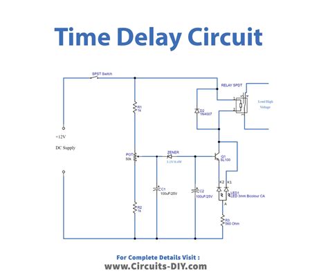 Time Delay Relay Circuit