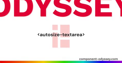 Autosize Textarea Web Component Autosize Textarea Web Component