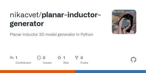 Github Nikacvetplanar Inductor Generator Planar Inductor 3d Model