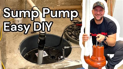 Liberty Sump Pump Install Easy How To Youtube