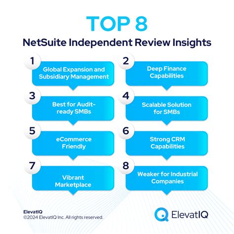 NetSuite ERP Independent Review
