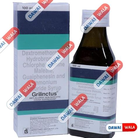Online Medicine Delivery India Grilinctus Syrup