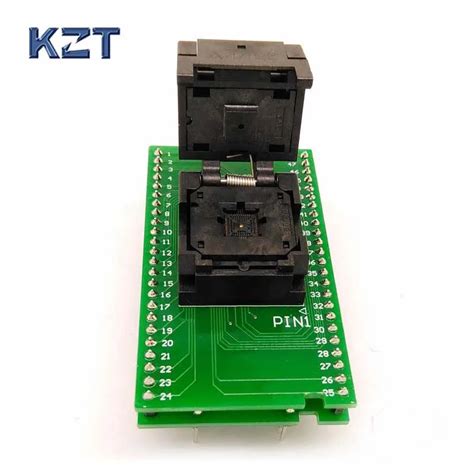 Aliexpress Com Buy QFN40 MLF40 Programming Socket IC Test Socket Pitch 0 4mm Clamshell Chip