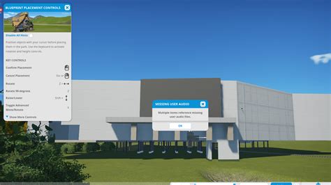 Cursor Disappeared Once Loading Blueprint Rplanetcoaster