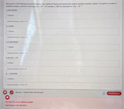 Solved Round Each Of The Following Numerical Values To Four