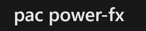 Using Power Fx Commands In Vs Code Terminal Power Community