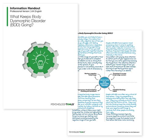 What Keeps Body Dysmorphic Disorder Bdd Going Psychology Tools