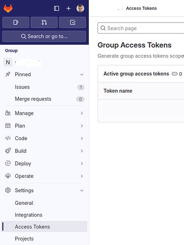 Gitlab Impossible To Enable Group Access Token How To Use Gitlab Gitlab Forum